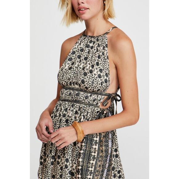 Free People | Tops | Free People Mid Summers Day Tunic In Black And ...